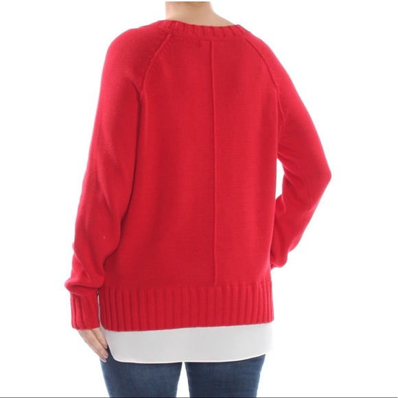 Lauren Ralph Lauren | Sweaters | Nwt Ralph Lauren Red Bullion Patch ...